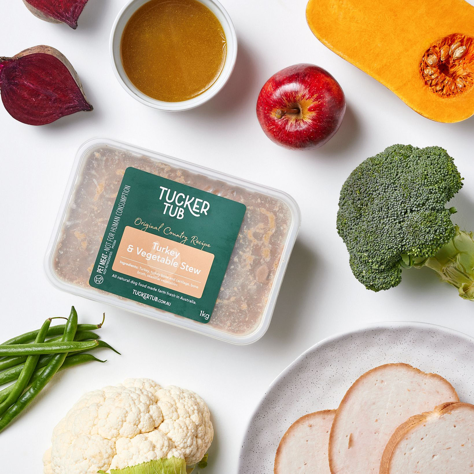 Tucker Tub Turkey Stew Dog Food | Tucker Tub