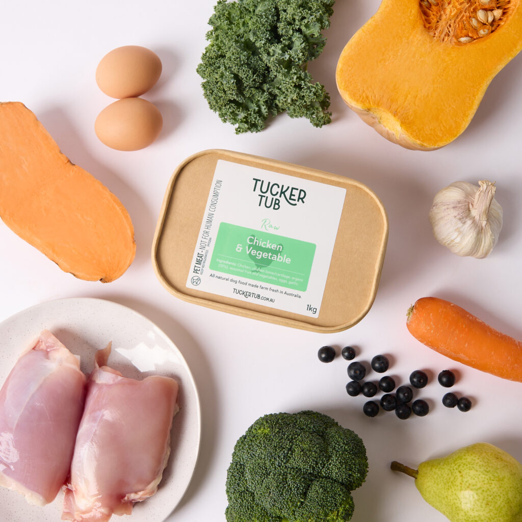 Tucker Tub Raw Chicken & Vegetable Dog Food | Tucker Tub