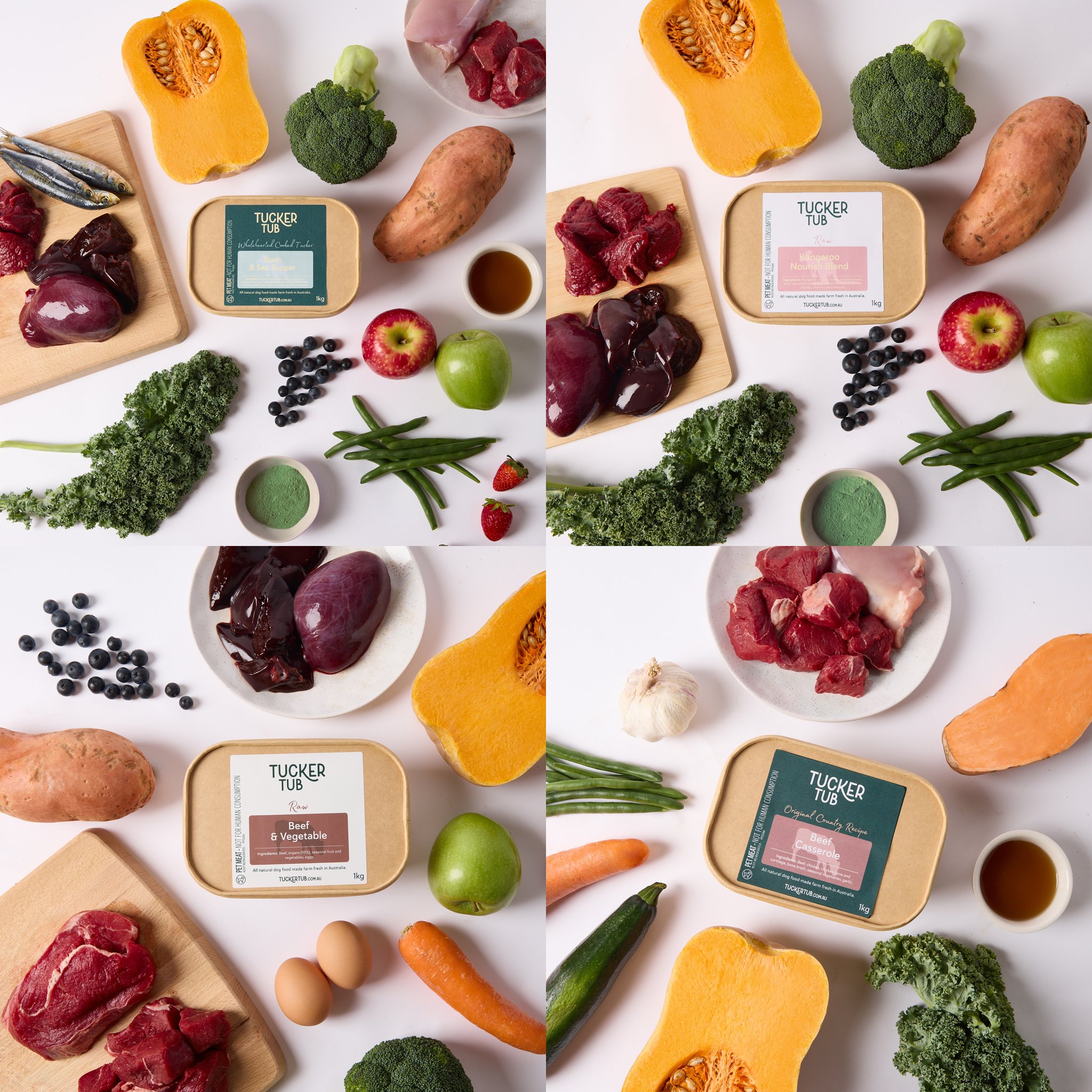 Tucker Tub Cooked & Raw Dog Food Trial Pack | Tucker Tub