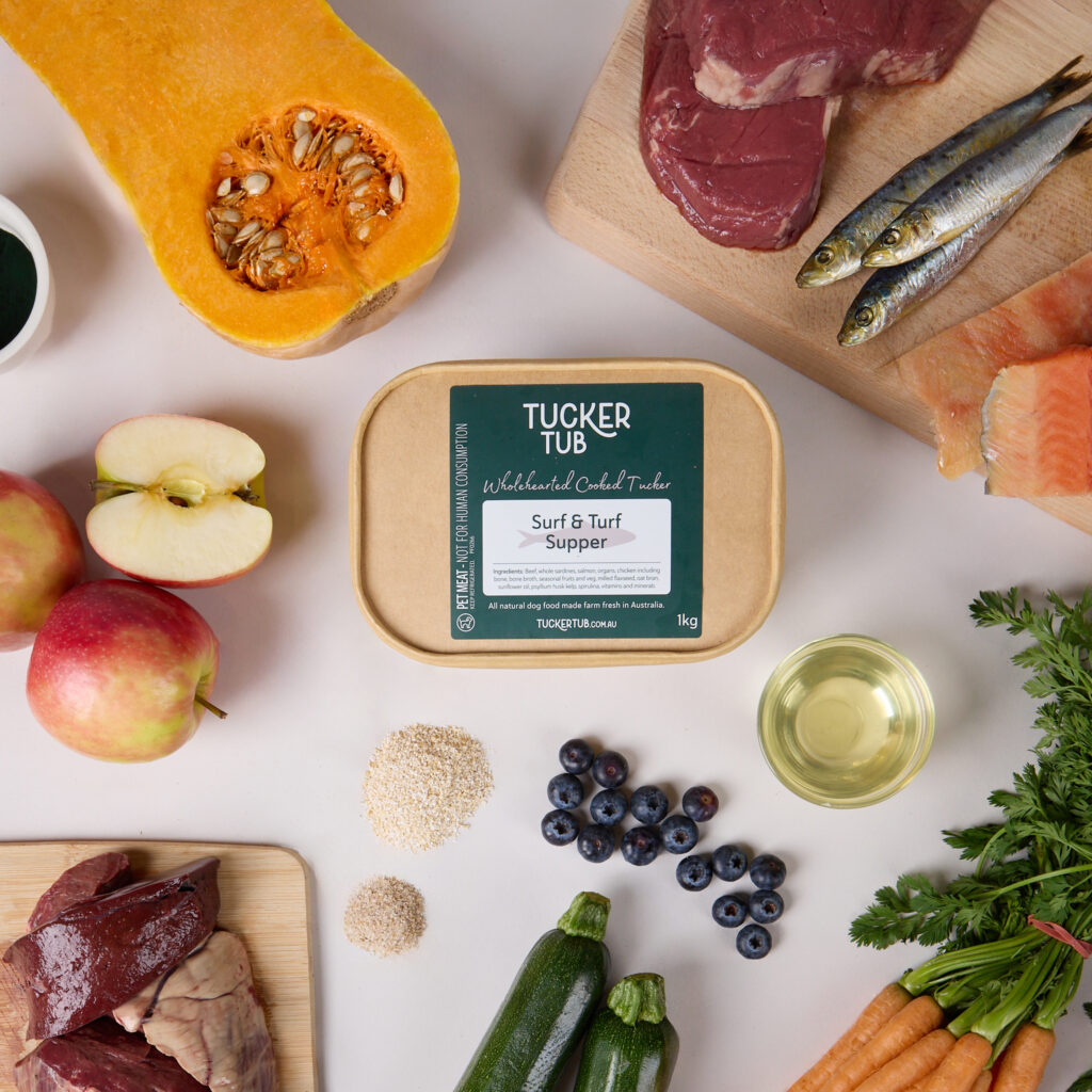 Tucker Tub Surf & Turf Supper Dog Food | Tucker Tub